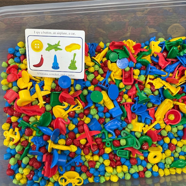 Minecraft - Creeper - Sensory Bin Activity Kit for Kids - Etsy