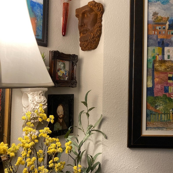 Impressive 7.5ft Metal Eagle Yard Sculpture - Unique Kinetic Rocker ...