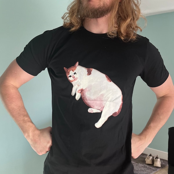 Pop Cat Meme T-shirt Gift for Catlover, Funny Viral Cat Reacting, Pop ...