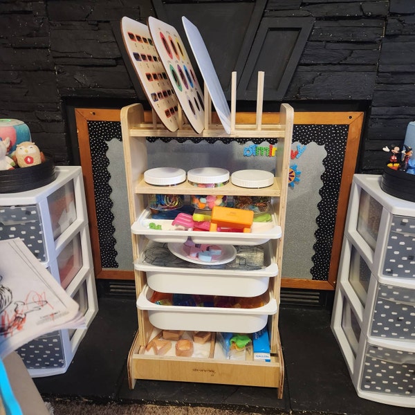 Sensory Table, Ikea Flisat, Sand and Water Table, Trofast, Activity ...