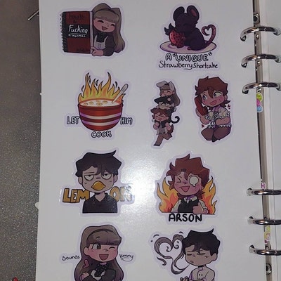 Preorder Fanmade Deadplate Stickers 2in - Etsy