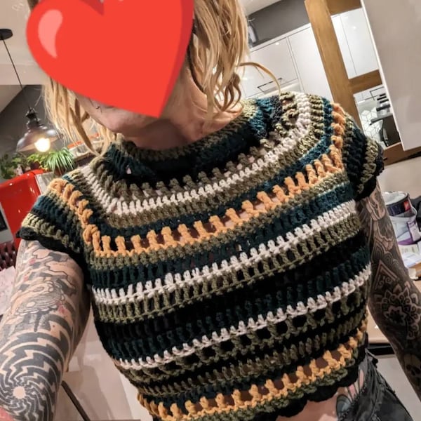 Colosseum Crop PDF Crochet Pattern - Etsy Canada