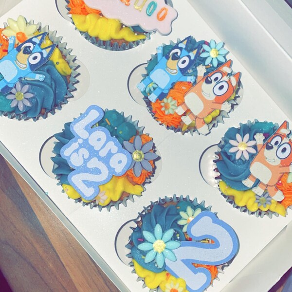 2025 Calendar Cake Toppers – Round & Heart Shape – Printable Digital ...