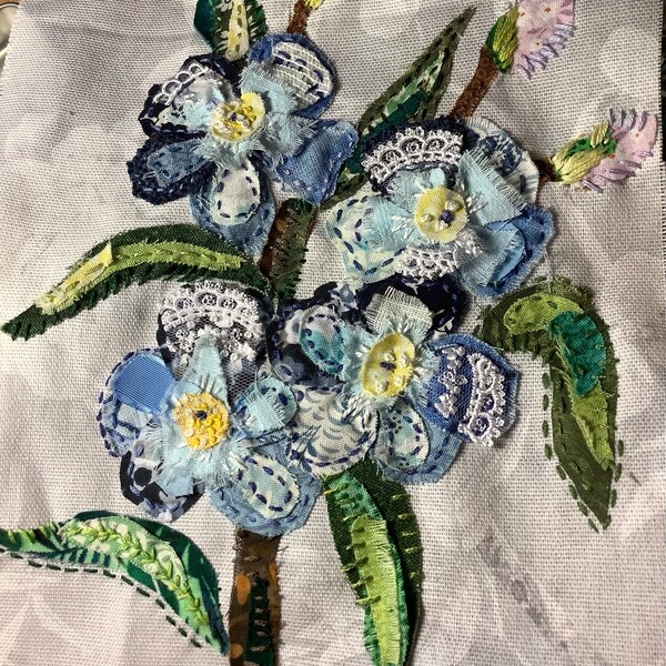 Slow Stitching Kit - Poppies - Etsy