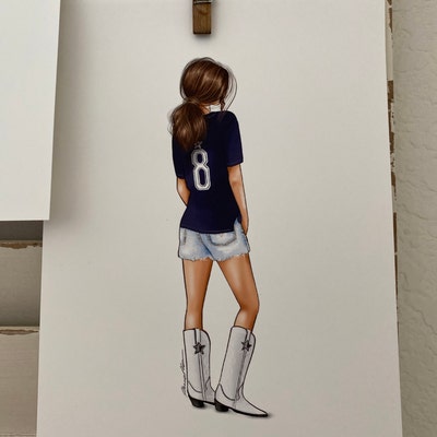 Brown Hair Girl Laminated Stickers for Tumblers, Laptop, Phone Cases ...