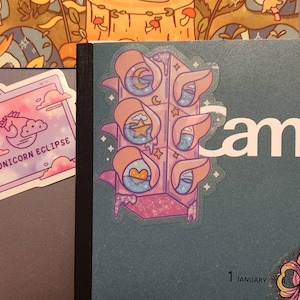 Fish Tank Cute Aesthetic Vinyl Sticker - Etsy