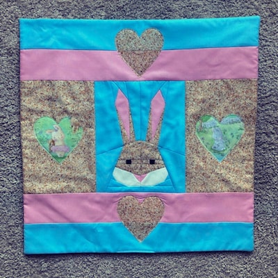Bunny Quilt Pattern / PDF Pattern / Foundation Paper Piecing / FPP ...