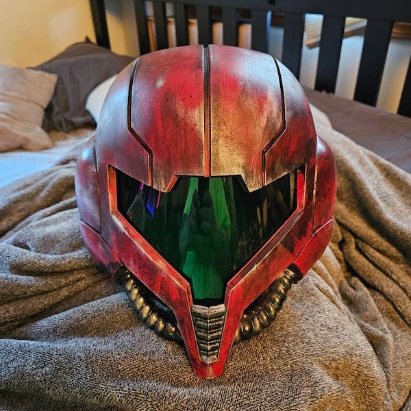 Cosplay Helmet - Metroid Prime - Samus - Etsy