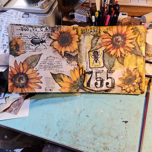 Cozy Cottage Junk Journal Kit, Digital Cottagecore Scrapbook Paper Kit ...