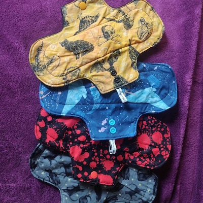 Blood Bath Reusable Pads Cloth Pads Sanitary Pads Cloth - Etsy