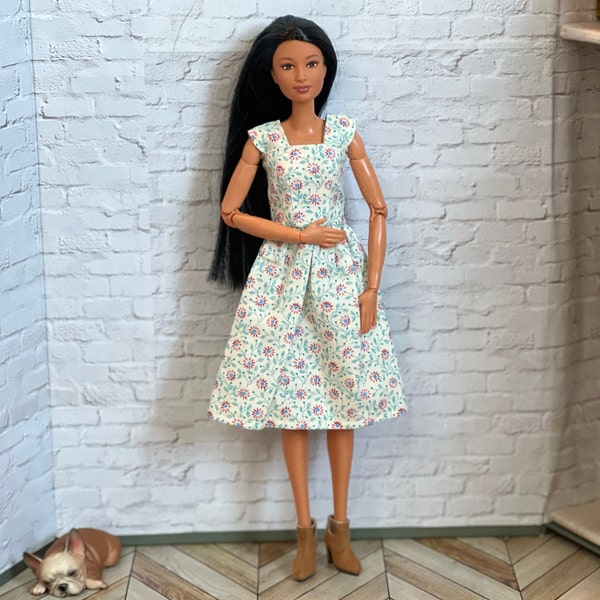 Basic Doll Dress PDF Sewing Pattern - 11.5" Dress Pattern, Doll Clothes Pattern - Etsy UK