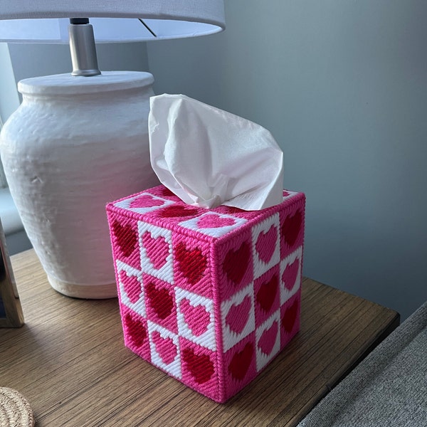Easter Cross Tissue Box Cover / Rose Cross Tissue Box Cover / Easter ...