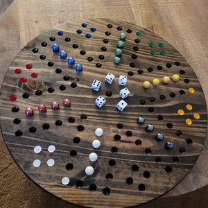 Family Game Night Wahoo Game Board 8 Player Wahoo Octagon - Etsy