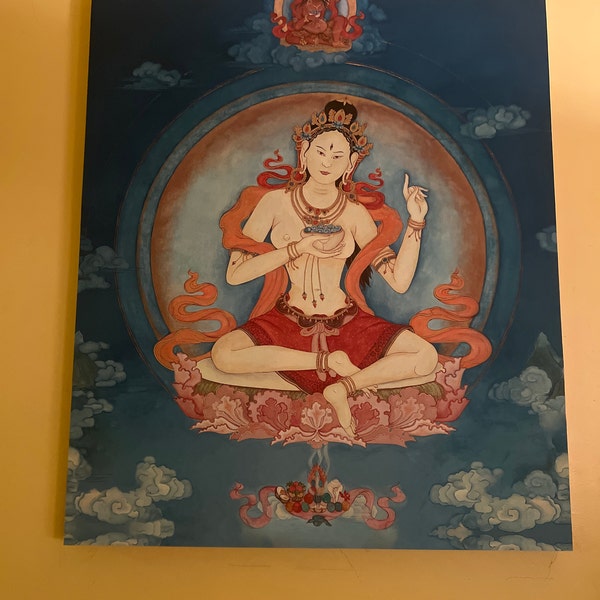Fierce Blue Dakini Sky Dancer, With Purbha, the Magical Dagger, Dharma ...