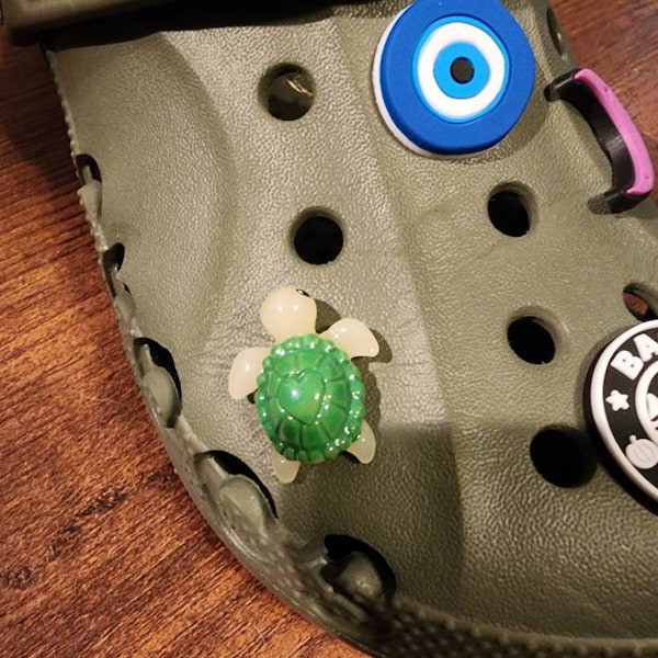 3D Turtle Shoe Charm - Cute Turtle Shoe Charm - Cute Shoe Charms - Shoe ...