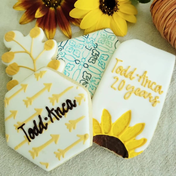 Arrow Cookie Stencil: Bohemian Arrow Pattern, Baking Template - Etsy
