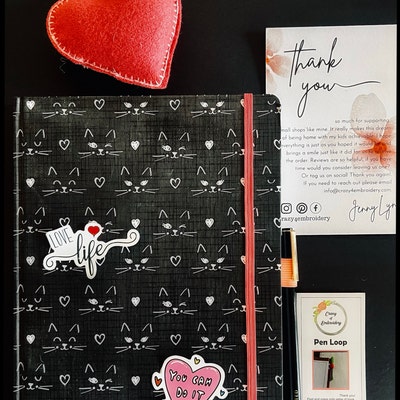 Pen Holder for Planners, Pen Loop for Note Book, Journal Pen Holder ...