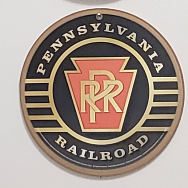Pennsylvania Railroad Logo Wood Plaque / Sign - Etsy