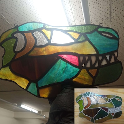 Basic Crystal Set Stained Glass Pattern, PDF File ONLY, Stained Glass ...