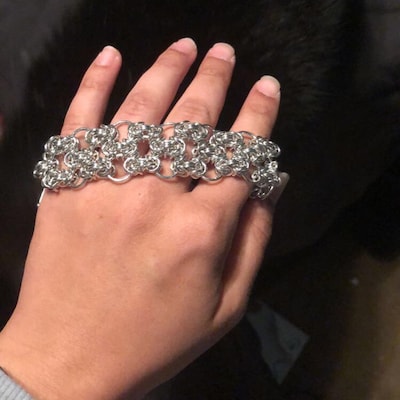 Tiny Scale Flower Chainmaille Tutorial - Etsy