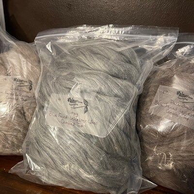 Fine Natural Flax Top for Spinning Felting or Doll Hair Fiber Bast ...