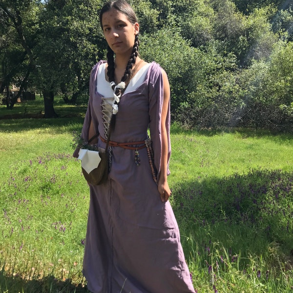 Medieval Cotehardie Style Dress Sewing Pattern | Fantasy Fairy Wedding ...