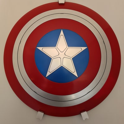 Captain America Shield Wall Mount Plaque and SECRET FILE - Etsy