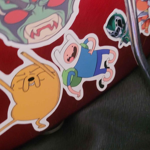 Adventure Time Stickers, Vinyl Stickers, 10-50 Pcs Random Pack, FREE ...