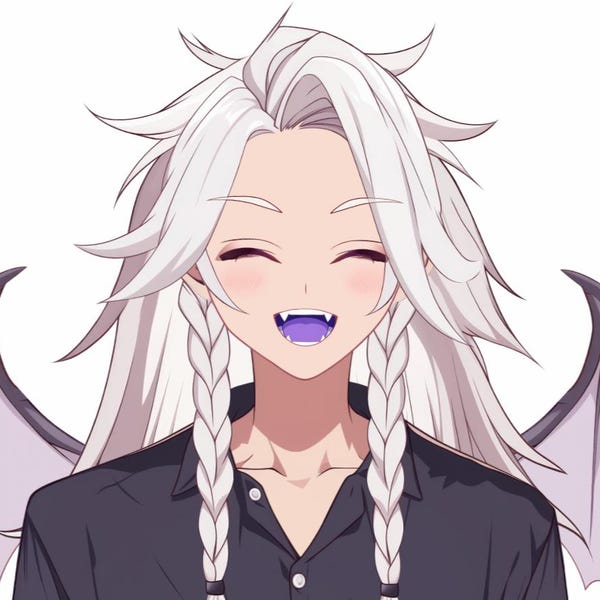Premade Vtuber Model: Bat Boy, Rigged Male Vtuber, OBS Studio ...