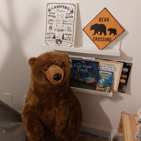 ROBOT MOWER CROSSING Schild, Roboter Mäher Xing Schilder, Garten ...