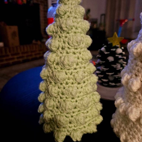 Pattern Bundle - 4 Variations of Christmas Trees, Bobble Christmas ...