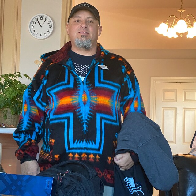 Exclusive Handmade Alpaca Wool Jacket (southwestern Blue Exclusive Handmade Alpaca Wool Jacket (southwestern Blue