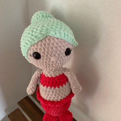 The Original Merbabies Amigurumi Pattern Crochet Merbaby - Etsy