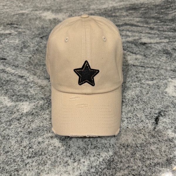 Sequin Star Patch, Black Gold Star Patch, Embroidered Star Patches Iron ...