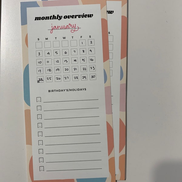 Printable Weekly Tracker | Custom Goal Planner | Weekly Monthly Tracker ...
