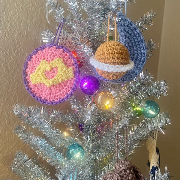 CROCHET PATTERN Mid-century Modern Cat , Atomic Cat Crochet Pattern ...