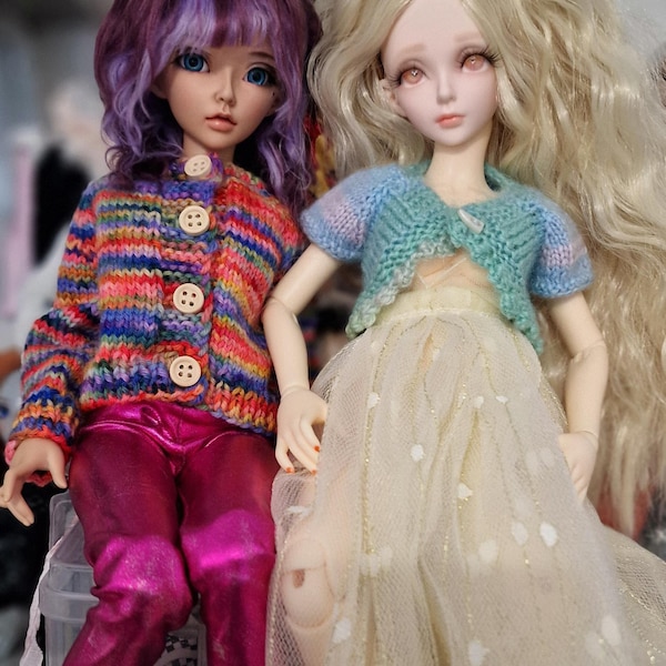 Cute Ear Bonnet for BJD Wool Hand Knit MSD Minifee Hat Cute - Etsy