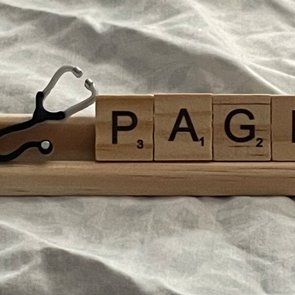 Personalized Stethoscope Doctor Scrabble Tile Name Plates | NP Nurse ...