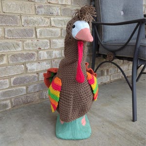 Thanksgiving Turkey Crochet Porch Goose Dress Outfit - Etsy