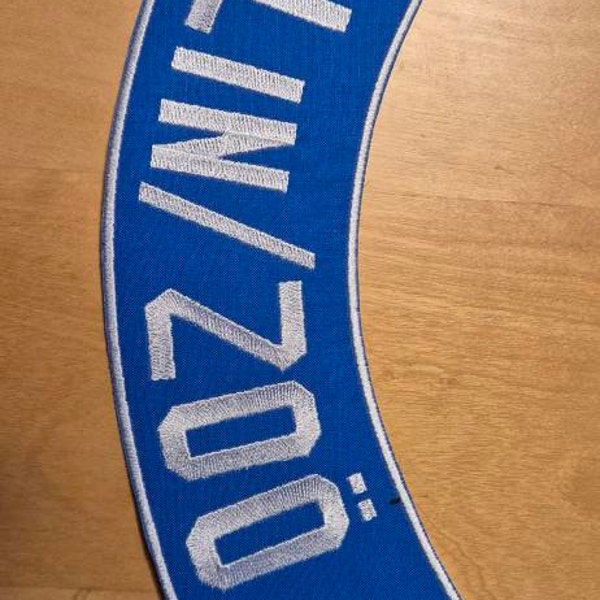 14 Custom Rocker Patch , Motorcycle Patches for Jackets , Iron on or ...