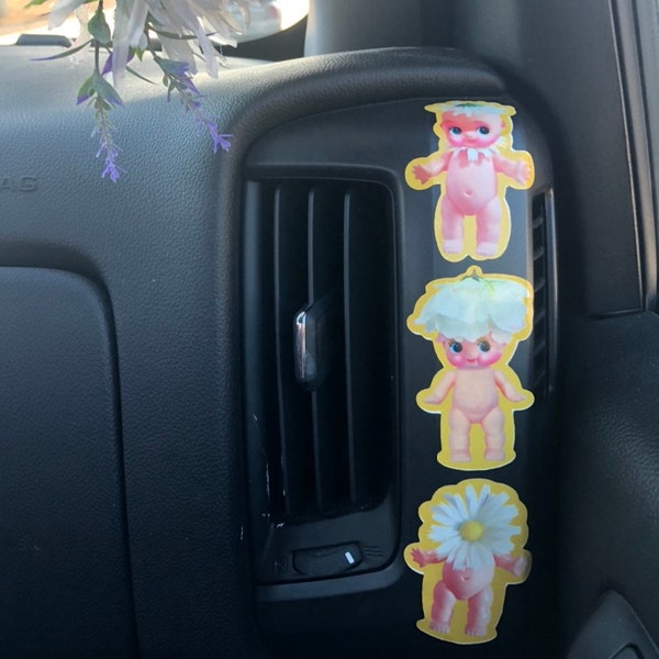 Kewpie Flower Stickers Cute Big Eye Dolly Baby Boopsiedaisy Sticky Poos ...