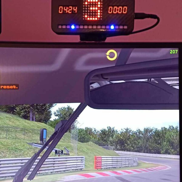 Sim Racing Dashboard for PC Steering Wheel Logitech Fanatec ...