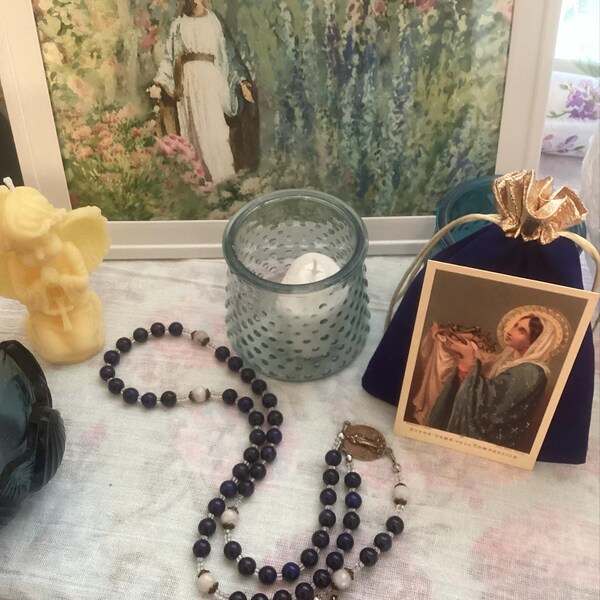 Our Lady of Sorrows Gold Reflective Vinyl Sticker - Etsy