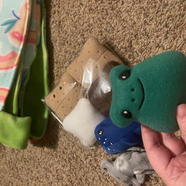 Freddy the Frog Mint Stuffed Hedgehog Toy Small Animal Cage Buddy - Etsy