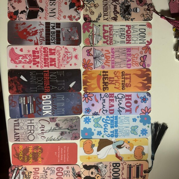 Autumn Bookmarks, Fall Bookmark, Leaves Book Mark, Trees Book Marks - Etsy