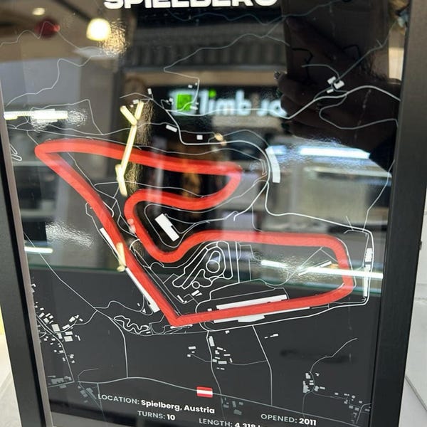 3D SPA Francorchamps Poster · Made in Germany · Formula 1 Track ...