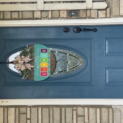 Summer Front Door Decor Hello Summer Popsicles Summer Door Hanger ...