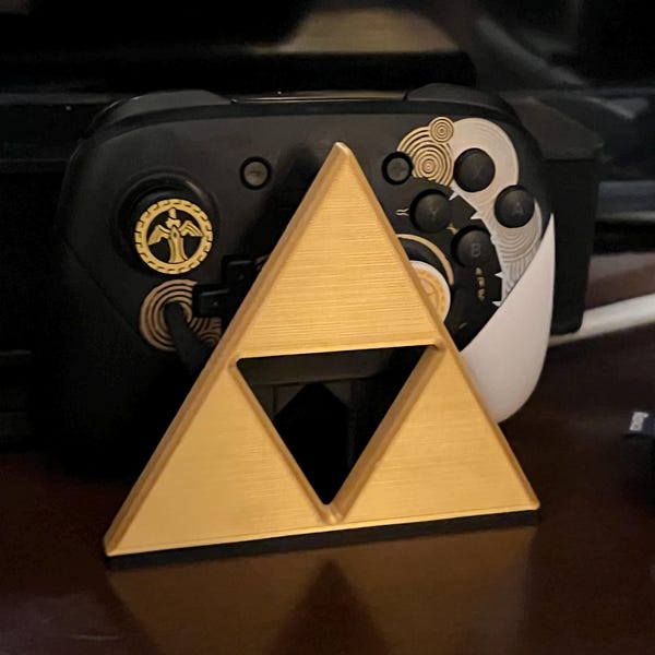 Nintendo Switch - Zelda Triforce - Pro Controller Stand - Etsy