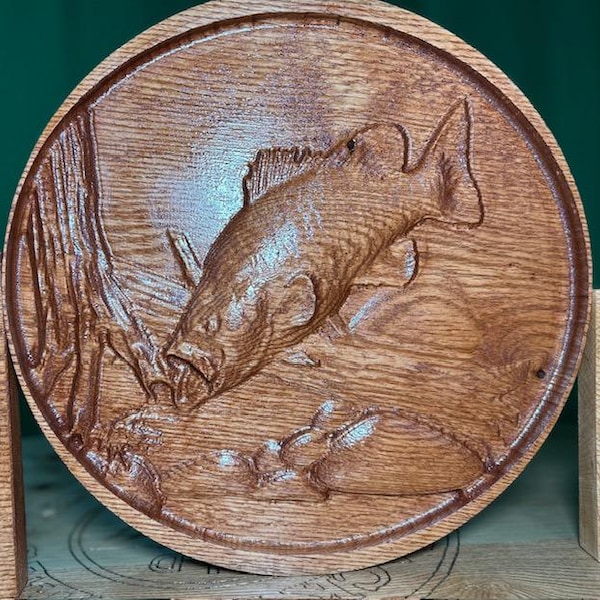 Flyfishing Trout Mirror Stl, 3d Trout Stl, Fishing Stl, Brown Trout ...