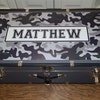 Custom Camp Trunk Monogram Decal. Summer Camp Gear. Footlocker. Camp ...